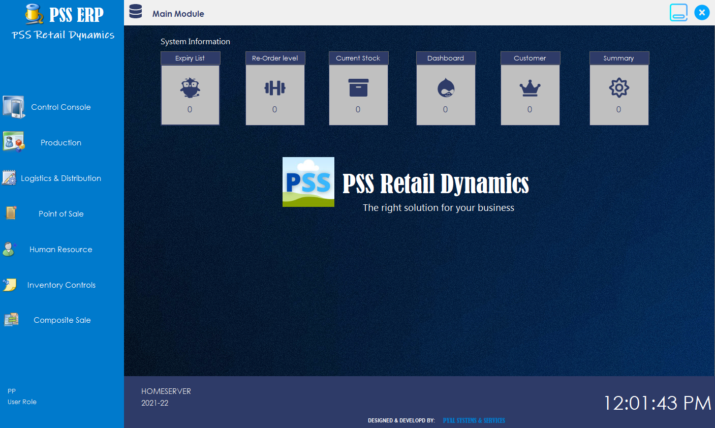 PSS ERP - A complete solution for your business. - Pyal Systems & Services